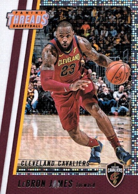 2017-18 Panini Threads Basketball Checklist, NBA Set Info, Boxes, Date
