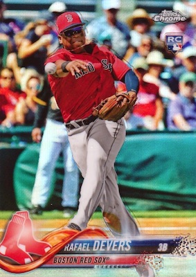 2018 Topps Baseball Factory Set Chrome Rookie Variations Checklist, Info