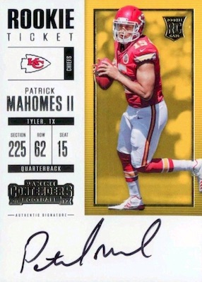 Patrick Mahomes Rookie Cards Guide, Top List, Best Autographs