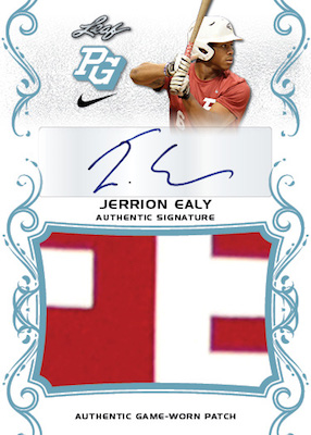 2018 Leaf Perfect Game National Showcase Checklist, Boxes, Info, Date