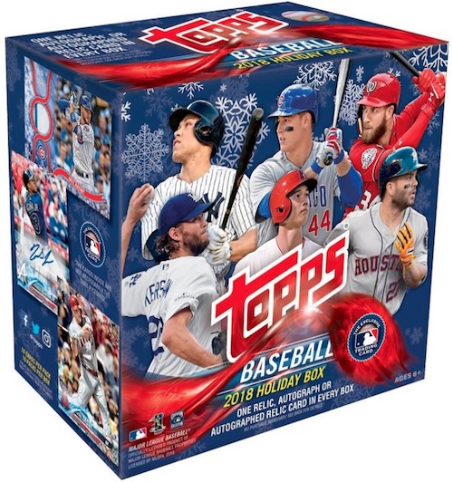 2018 Topps Holiday Snowflake Baseball Checklist, Set Info, Boxes