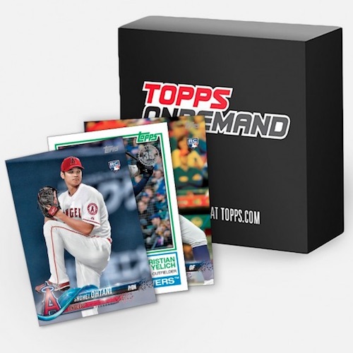 2018 Topps Mini Baseball Checklist, On Demand Online Info, Box Details