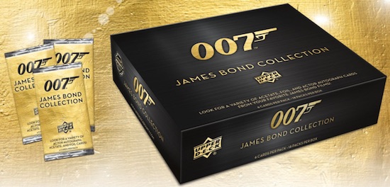 2019 Upper Deck 007 James Bond Collection Checklist, Boxes, Date, Info