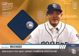 2019 Topps Now Baseball Checklist, Set Details, Print Runs, Autos, Relics