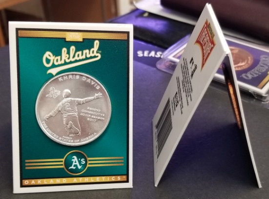 2019 Baseball Treasure II MLB Coins Checklist, Set Info, Details, Odds
