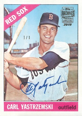 2019 Topps Archives Signature Series Retired Checklist, Set Info, Boxes