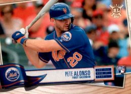Pete Alonso Rookie Cards Checklist, Top Prospects, RC Gallery