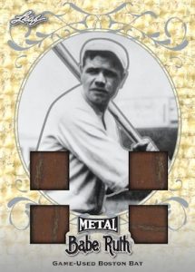 2019 Leaf Metal Babe Ruth Checklist, Relic Set Info, Boxes, Reviews, Date