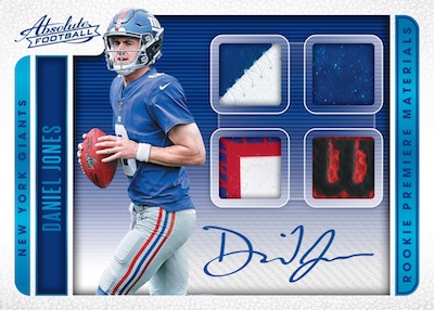 2019 Panini Absolute Football Checklist, NFL Boxes, Details, Release Date