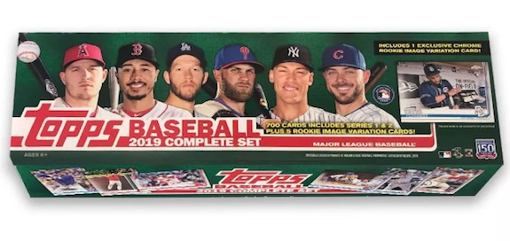 2019 Topps Chrome Rookie Variations Factory Set Baseball Checklist, Info