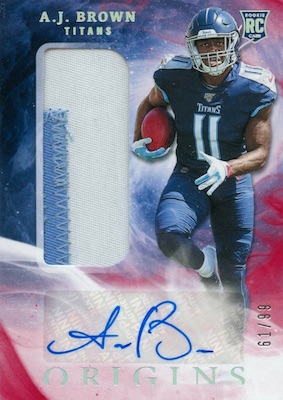 2019 Panini Origins Football Checklist, NFL Set Info, Boxes, Date, Review