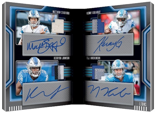 2019 Panini Playbook Football Checklist, NFL Set Info, Box, Date, Reviews