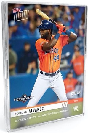 2019 Topps Now Postseason Baseball Checklist, Set Info, Print Runs, Buy