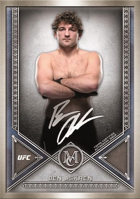 2019 Topps UFC Museum Collection Checklist Info, Reviews, Boxes, Date