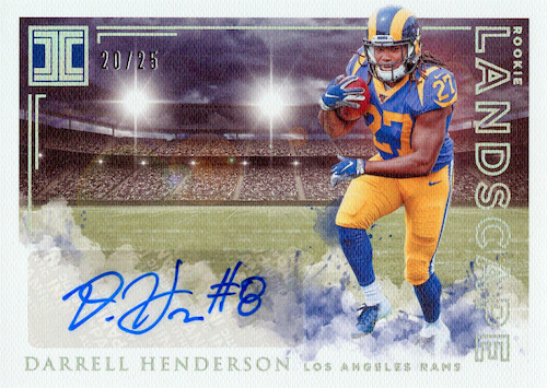 2019 Panini Impeccable Football Checklist, NFL Set Info, Boxes, Date