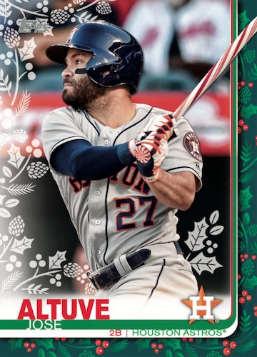 2019 Topps Holiday Baseball Checklist, Set Info, Walmart Mega Boxes