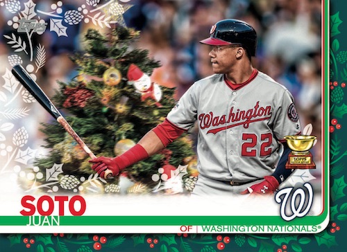 2019 Topps Holiday Baseball Checklist, Set Info, Walmart Mega Boxes