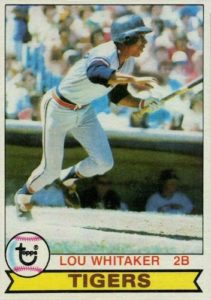 Top Lou Whitaker Cards, Best Rookies, Autographs, Most Valuable List