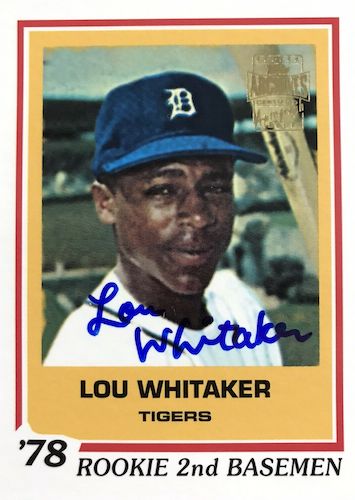 Top Lou Whitaker Cards, Best Rookies, Autographs, Most Valuable List