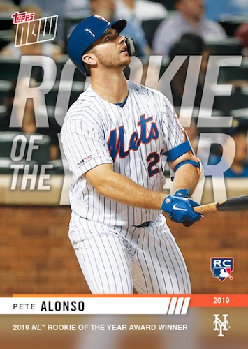 2019 Topps Now Offseason Baseball Checklist, MLB Set Info, Print Runs