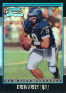 Top Drew Brees Rookie Cards Ranked List, Best Autograph Buying Guide