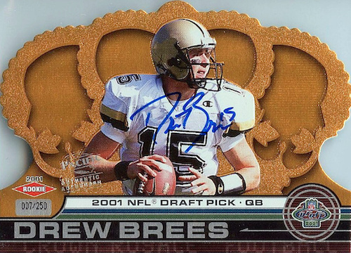 Top Drew Brees Rookie Cards Ranked List, Best Autograph Buying Guide