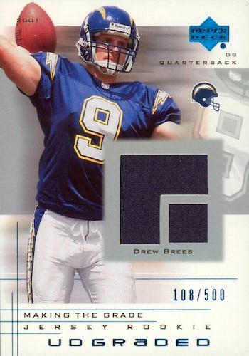 Top Drew Brees Rookie Cards Ranked List, Best Autograph Buying Guide