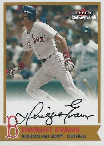 Top Dwight Evans Cards, Best Rookies, Autographs, Most Valuable List