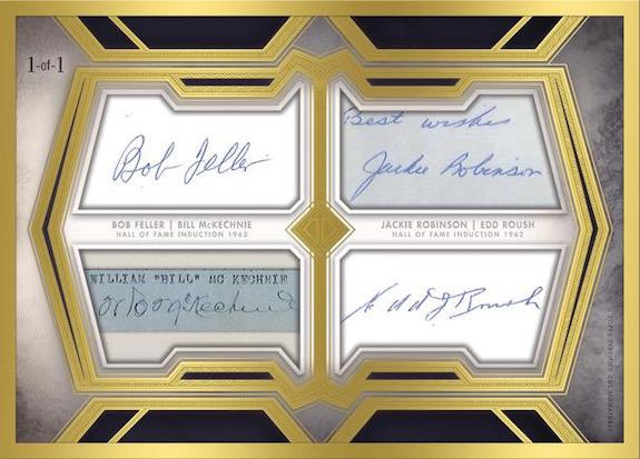 2020 Topps Transcendent Collection Hall of Fame Baseball Checklist, Date