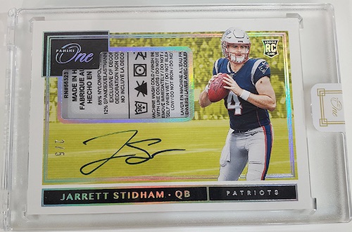 2019 Panini One Football Checklist, NFL Set Info, Boxes, Release Date