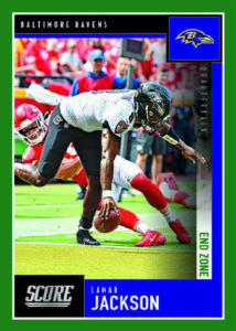 2020 Score Football Checklist, NFL Set Info, Reviews, Boxes, More