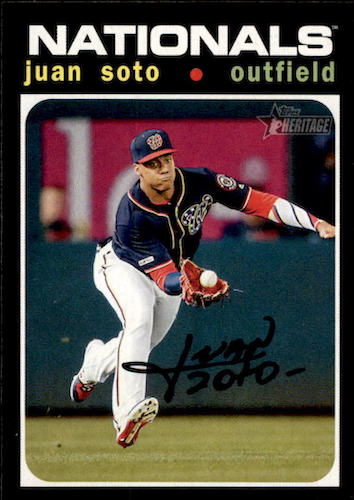 2020 Topps Heritage Baseball Variations Checklist, SSP Gallery, Error Info