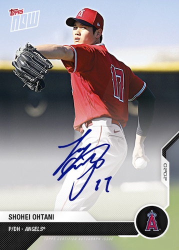 2020 Topps Now Road to Opening Day Checklist, Autographs, Print Runs