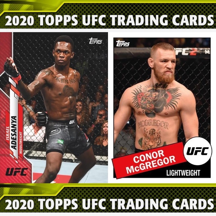 2020 Topps UFC Checklist, MMA Set Info, Buy Boxes, Date, Reviews