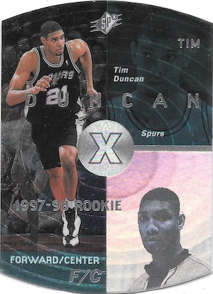 Tim Duncan Rookie Cards Checklist, Guide, Gallery, Best List, Top RCs