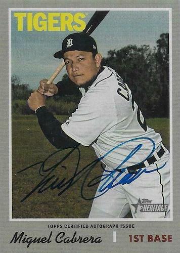 Top Miguel Cabrera Cards, Best Rookies, Most Valuable Autograph