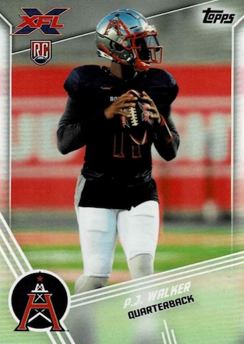 2020 Topps XFL Football Checklist, Set Info, Details, Boxes, Release Date