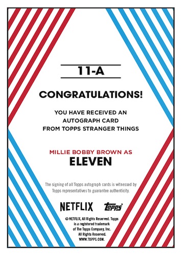 2020 Stranger Things Autograph Collection Checklist, Set Details, Boxes