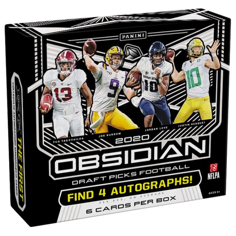 2020 Panini Obsidian Draft Picks Football Checklist, Set Info, Date, Box