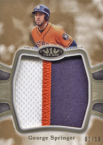 2020 Topps Tier One Baseball Checklist, Details, Boxes, Date