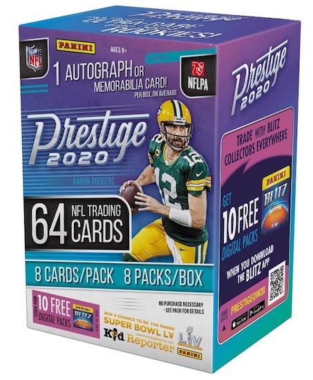 2020 Panini Prestige Football Checklist, NFL Set Info, Boxes, Retail Date