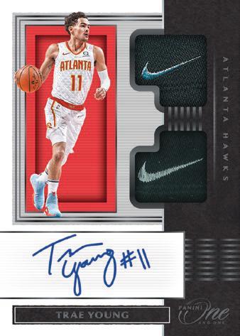 2019-20 Panini One and One Basketball Checklist, NBA Set Info, Boxes
