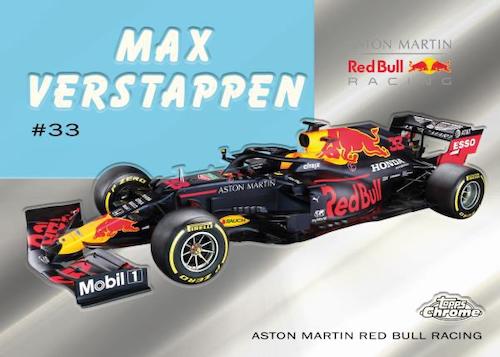 2020 Topps Chrome Formula 1 Racing Checklist, F1 Set Info, Boxes, Date