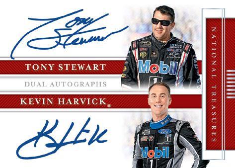 2020 Panini National Treasures Racing NASCAR Checklist, Boxes, Details