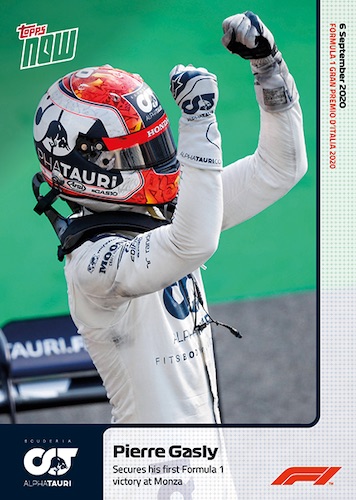 2020 Topps Now Formula 1 Checklist Info, Print Run Details, Buying Guide