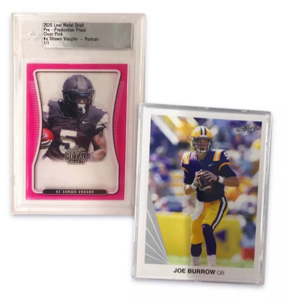 2020 Leaf Football Retail Trading Cards Checklist, Boxes, Date, Set Info