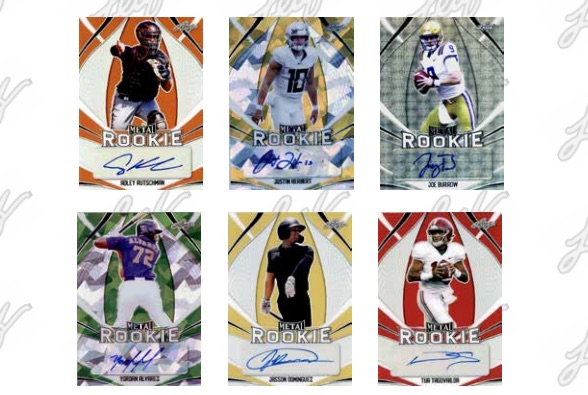 2020 Leaf Metal Rookie Autograph Checklist, Set Info, Boxes, Reviews