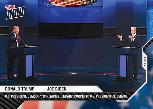 2020 Topps Now Election Checklist, Rarity, Set Info, Print Runs