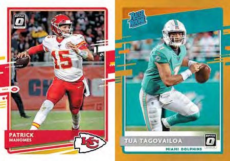 2020 Donruss Optic Football Checklist, NFL Set Info Reviews, Boxes, Date