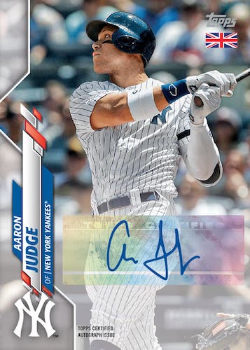 2020 Topps Baseball UK Edition Checklist, Set Info, Boxes, Review
